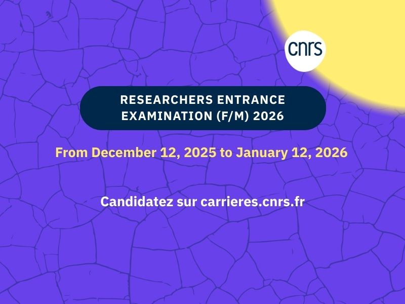 Launch of the 2026 external researcher competition campaign | CNRS