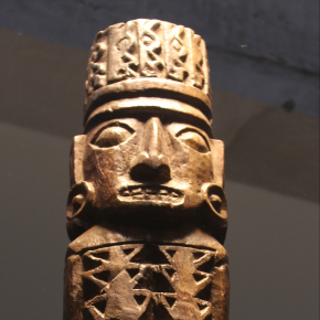 The colours of the Pachacamac idol, an Inca God, finally revealed | CNRS